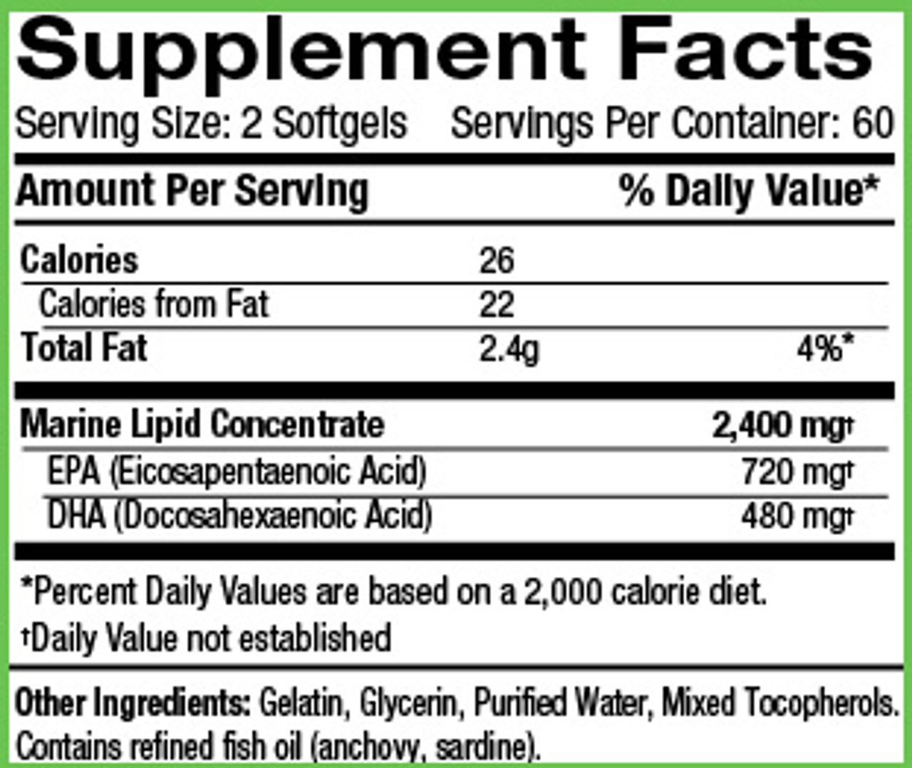 Life's Fortune Ultra Pure Meg-3 Fish Oil :: H&M Herbs & Vitamins